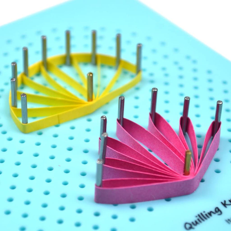 JUYA - Quilling Husking Board - Pink or Blue