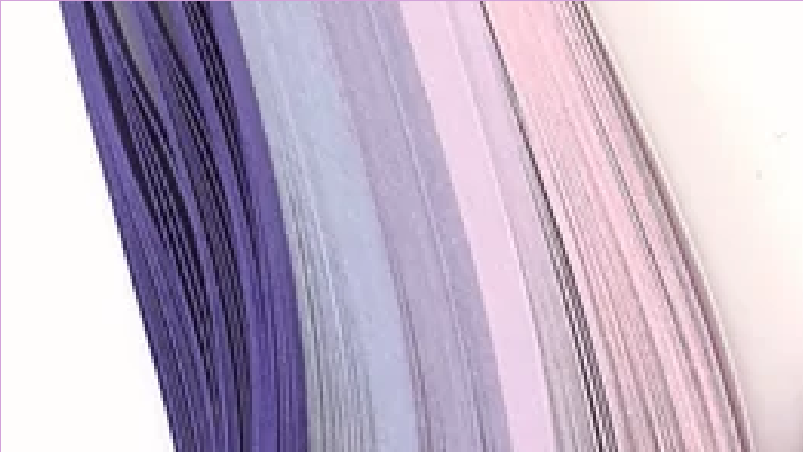 Lively Paper Creations A04 - Purple Shades - Mixed Pack Quilling Paper